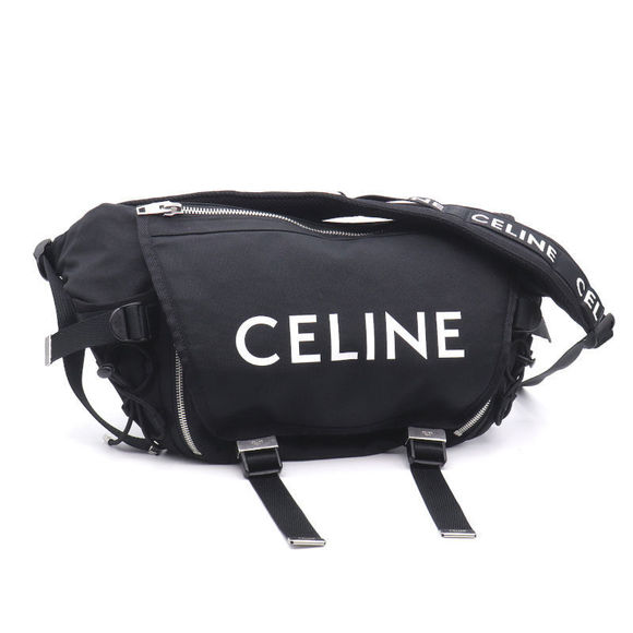 Celine | Bags | Celine Trekking Nylon Messenger Bag Black | Poshmark